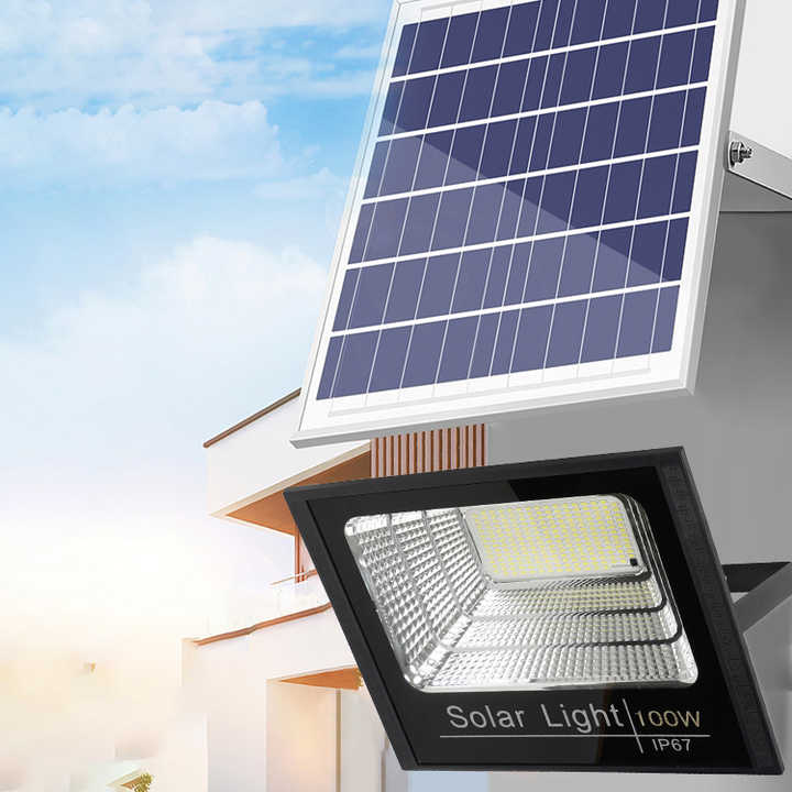 High Bright Outdoor Waterproof LED Solar Flood Lights