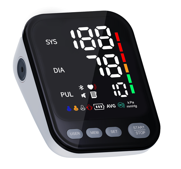 Smart Digital BP Monitor - Accurate Blood Pressure Measurement