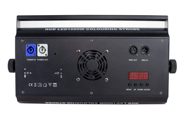 8+8 DMX Control RGB SMD5050 RGB Full Color Atomic Led Strobe Light ...