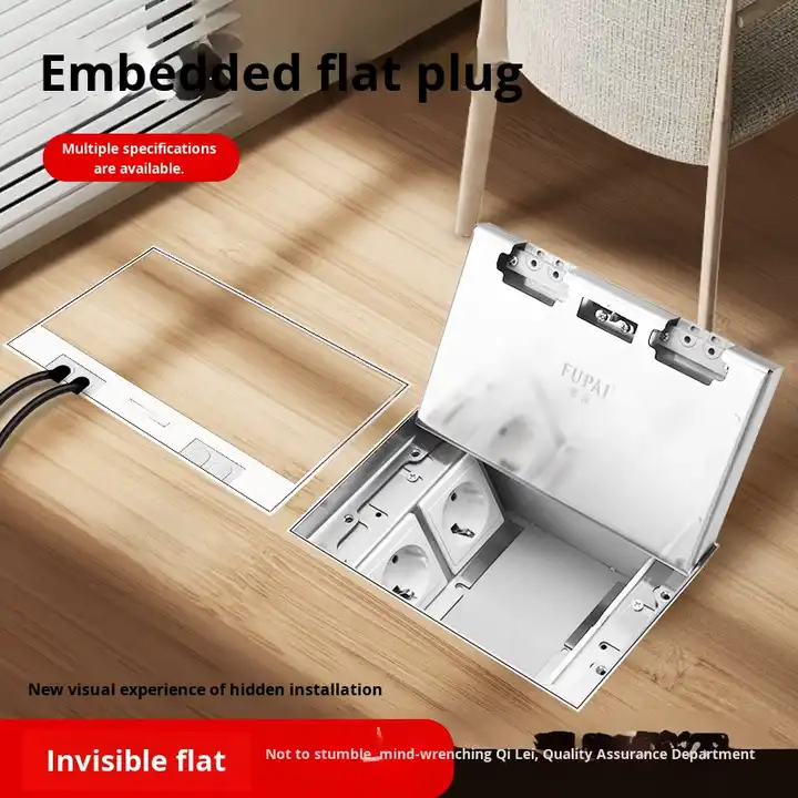Marble Style Indonesian Floor Socket Box Export Stainless Steel Flip ...