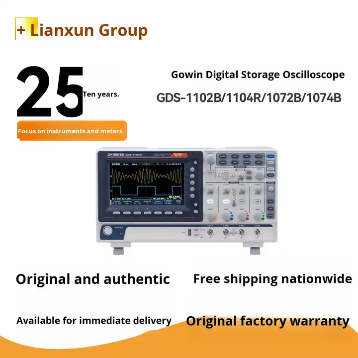 Gwinstek Digital Storage Oscilloscope GDS-1104B 8 Bit 1 GSa/s 1 Year ...