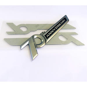 70th Anniversary Land Cruiser Emblems - Premium Badges