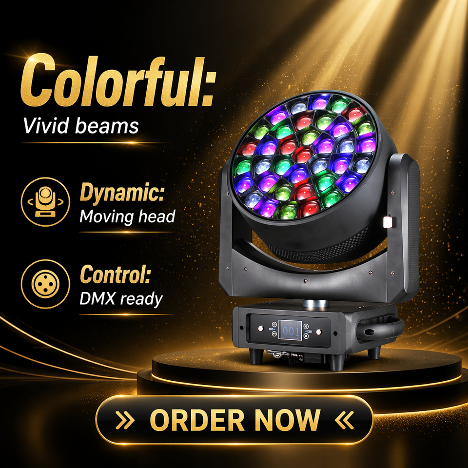 Outdoor RGBW 4in1 Bee Eye IP65 Zoom Wash 37pcs 40w LED Waterproof ...