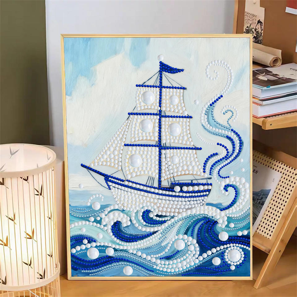Diamond Pearl Painting DIY Painting Kit with Diamond Pearl Accessories ...