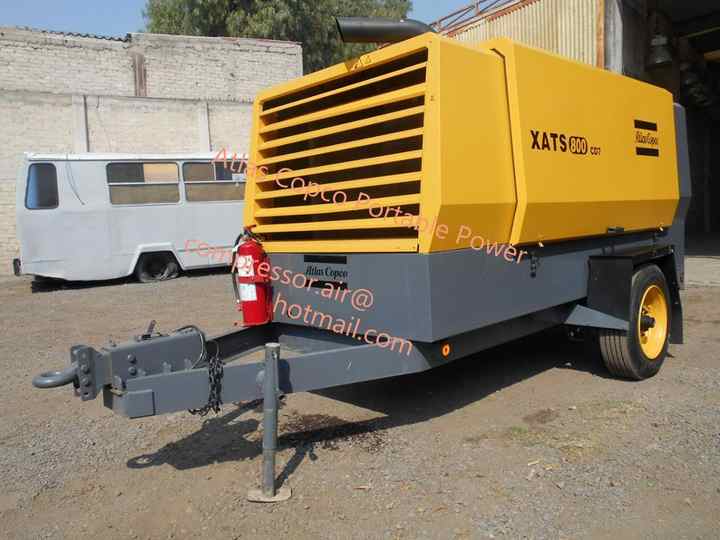 Atlas Copco XAVS 600 XAXS 600 XAHS 675 Rotary Screw Compressors