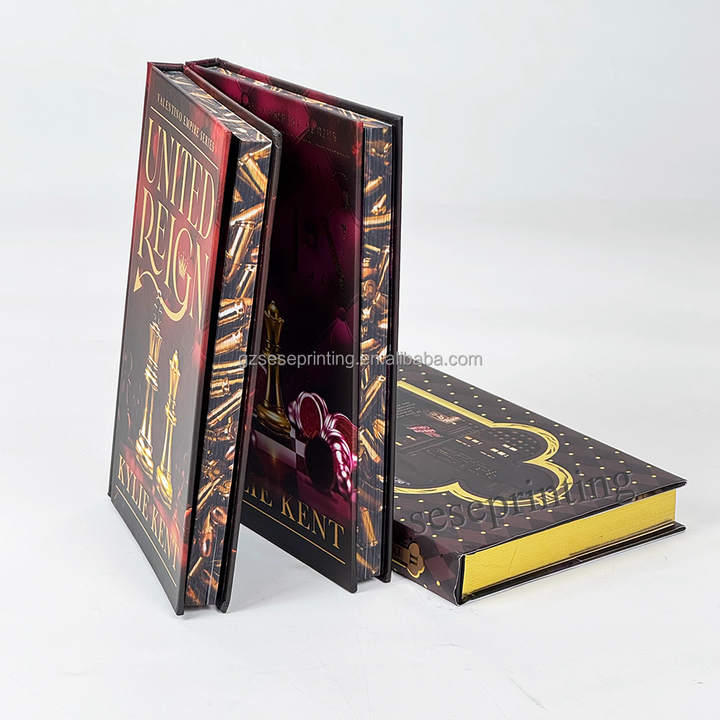 Custom Book Printing Services - Hardcover with Sprayed Edges