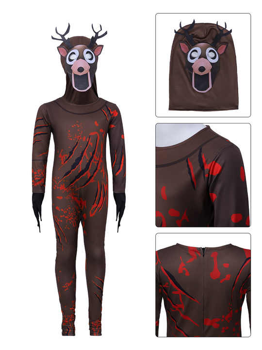 99 Nights in the Forest Deer Kids Cosplay Costume Animal Deer Cosplay ...