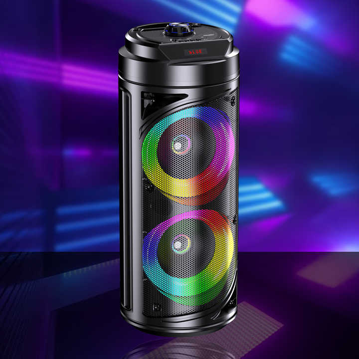 KAKUSIGA Wireless Speaker - Powerful 20W Bass with Microphone