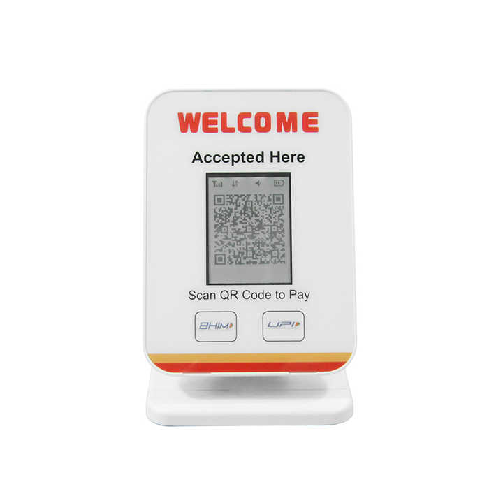 4G/WIFI QR Code Payment SoundBox E-wallet Payment Collection Stand With ...