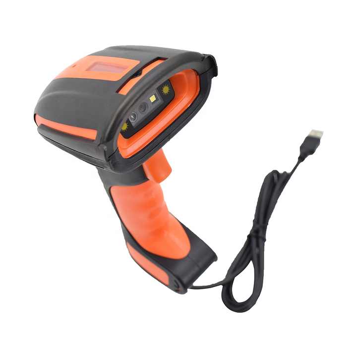 Auto Sensing Scanning 1D 2D Handheld Barcode Scanner USB Wired Barcode ...