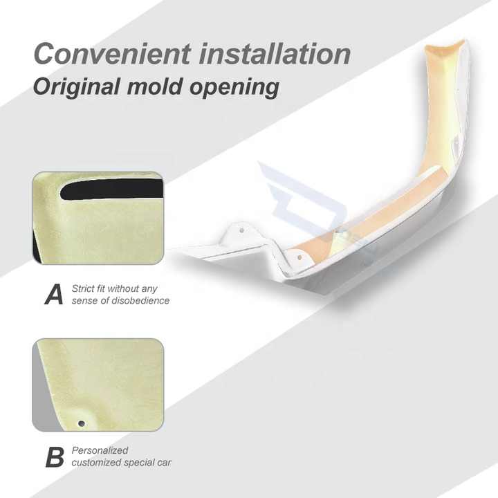FRP Front lip For Nissan Skyline R33 R34 BCNR33 GTR TS Style Fiber ...
