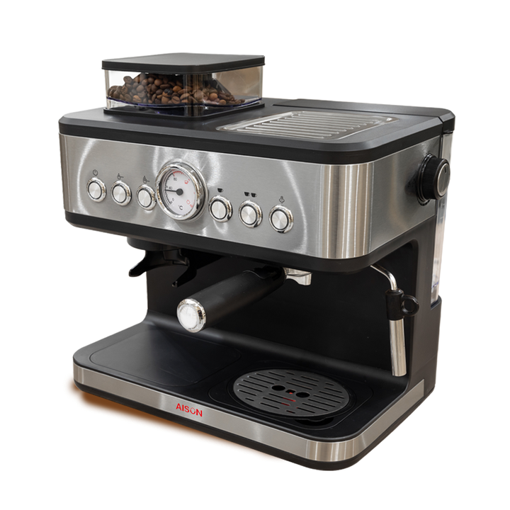 Wholesale 20 Bar Pump Semi Automatic Expresso Coffee Machine Cappuccino ...