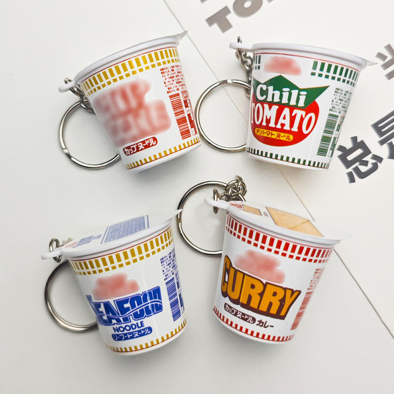 Miniature Simulation Korean Instant Noodles and Japanese Bucket Noodles ...