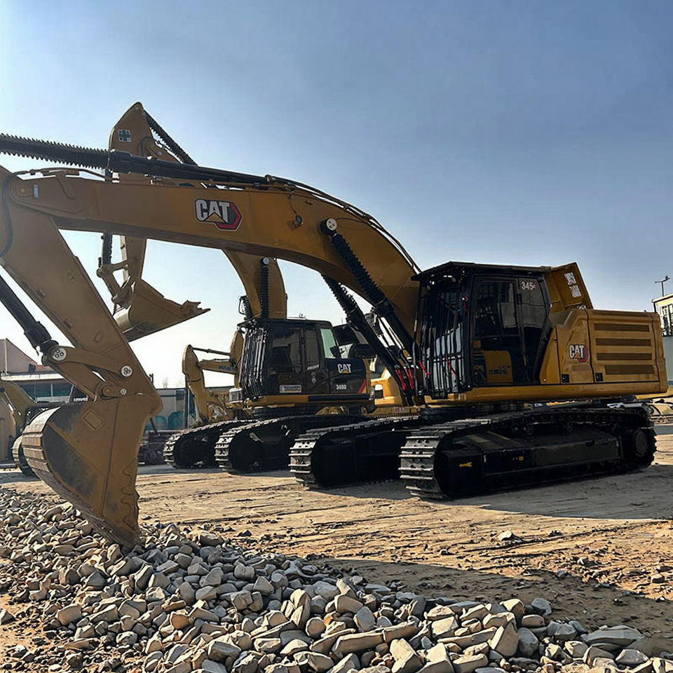 Pre-Owned Caterpillar 345GC Hydraulic Crawler Excavator 45 Ton with PLC ...