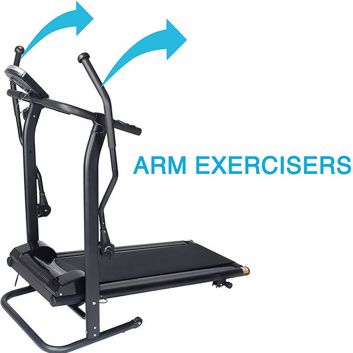 Foldable Magnetic Treadmill - Home Fitness Walking Machine
