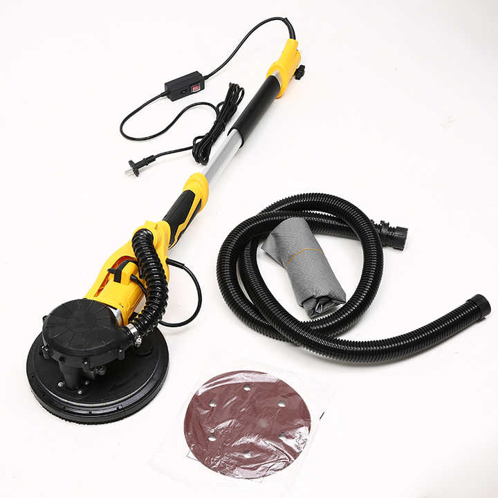 1200 W Portable Long Pole Self-priming Wall Sander Vacuum Drywall ...