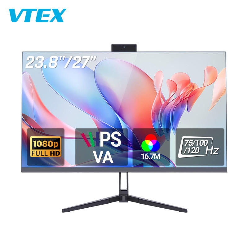Professional 23.8 Inch 27 Inch 75Hz 100Hz 120Hz Refresh Rate Fixed ...