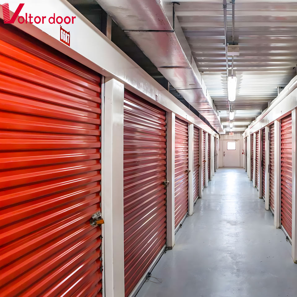 High Strength Steel Roller Door Electric Manual Switchable Weatherproof ...
