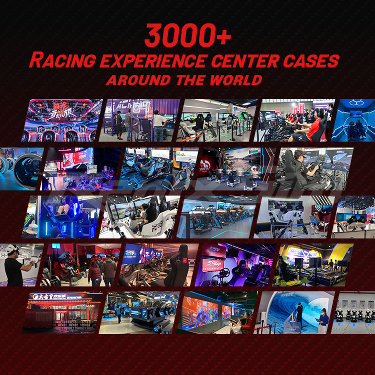 RenixSim Indoor Entertainment Park Hydraulic Sim Racing Cockpit Full ...