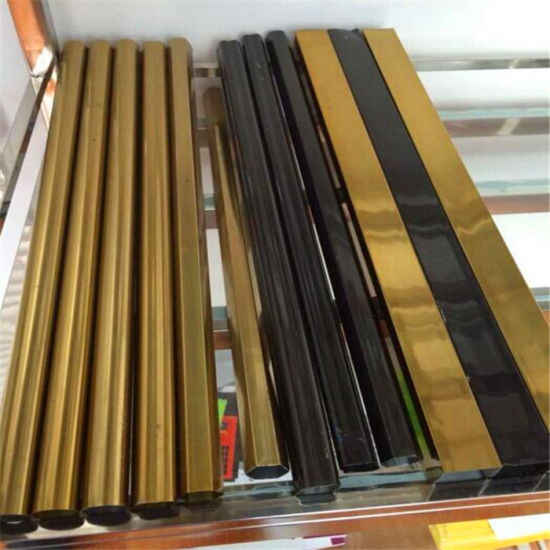 PVD Pipes - Gold Color Stainless Steel Tubing Solutions