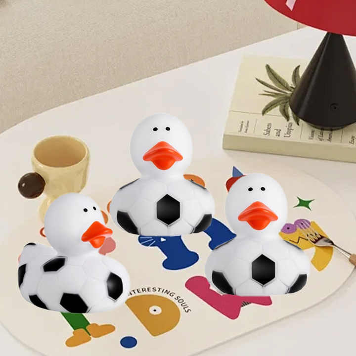 Custom Promotional 2 Inch Football Sports Vinyl Floating Bath Toys ...