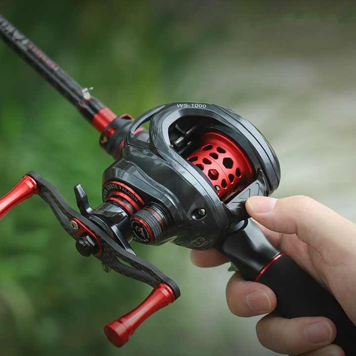 CHILENT Professional WS1000 Ultralight 7.2:1 Gear Ratio Carp ...