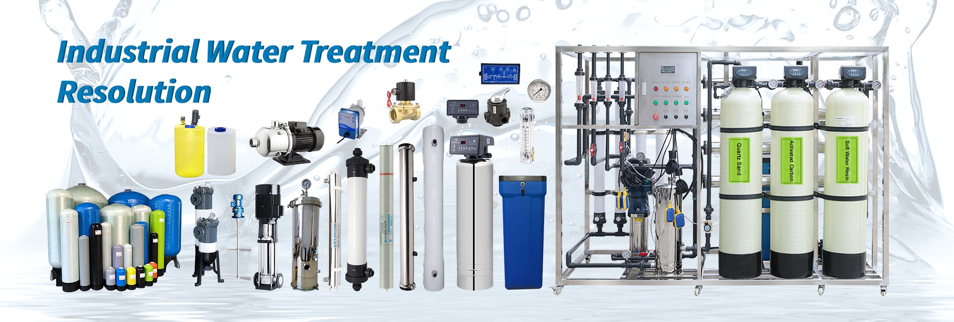 Runxin Water Softener Control Valve Fully Automatic Multi Port Flow Control Multi Filtration