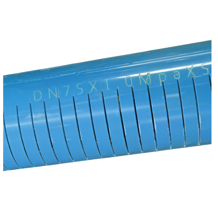 1.0Inch Blue PVC Thread Slotted Wall Pipe Dn50 100m Length Durable DIN ...