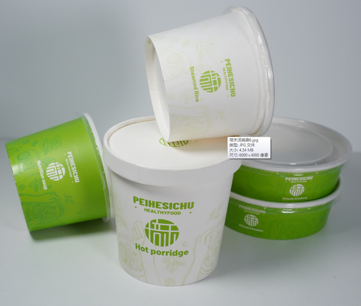 Dayupack Customizable Biodegradable Heatable Paper Ramen Bowl for ...