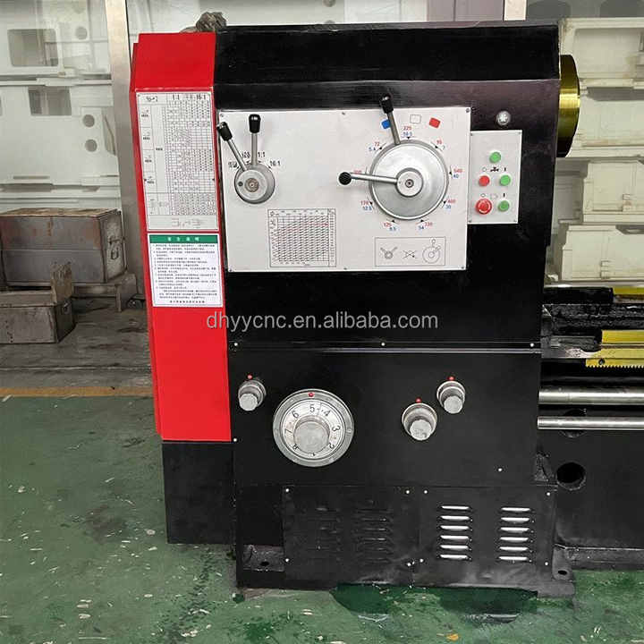 CW6163 CW6263 Lathe Machine Manual Price Conventional Horizontal Metal Cutting and Turning Lathe ...