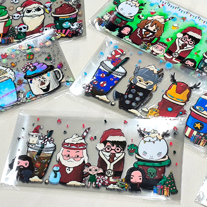 Wholesale Transfer UV DTF Cup Wraps for 16oz & 20oz Mugs