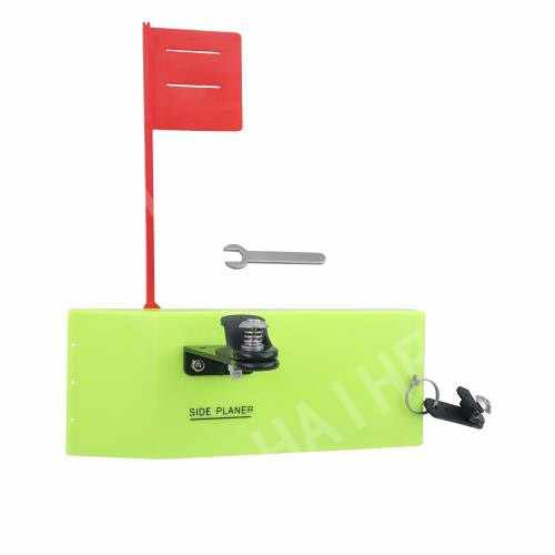 Large Size W/ Clip Flag Spring System Downrigger Boat Tackle Striper ...