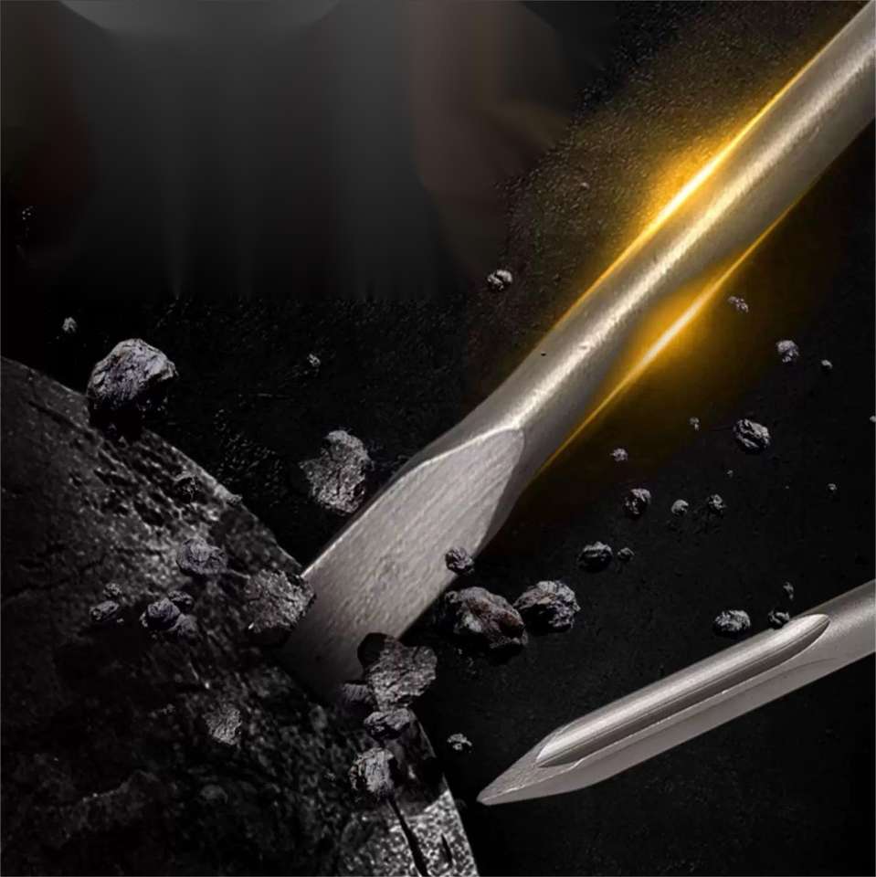 Industrial Cold Chisel SDS Plus Flat Chisel Hex Shank 40Cr Steel 50 ...