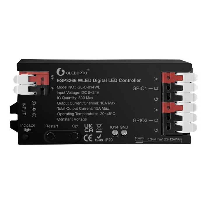 ESP8266 ESP32 WLED APP Alexa WiFi 2812B 2811 6812 16703 DIY Smart RGB ...