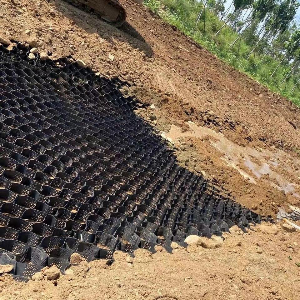 HDPE Plastic Geocell Gravel Ground Grid for Slope Project