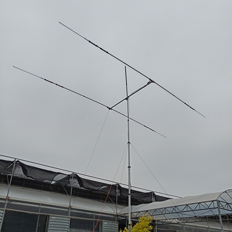 KB2 K3S 3 Element Yagi Antenna for 14/21/28 MHz - 10/15/20 Meter Beam ...
