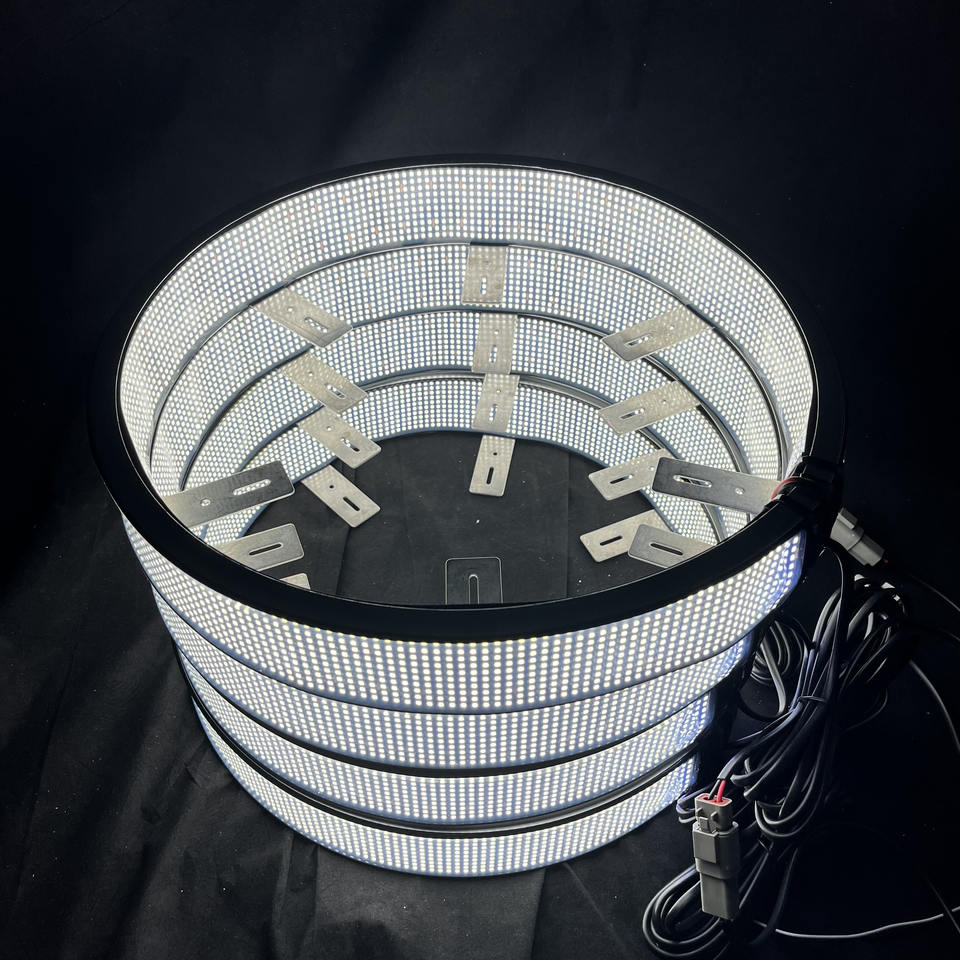 IP 67 Waterproof 12V 20 Rows White LED Wheel Lights for Cars Trucks ...