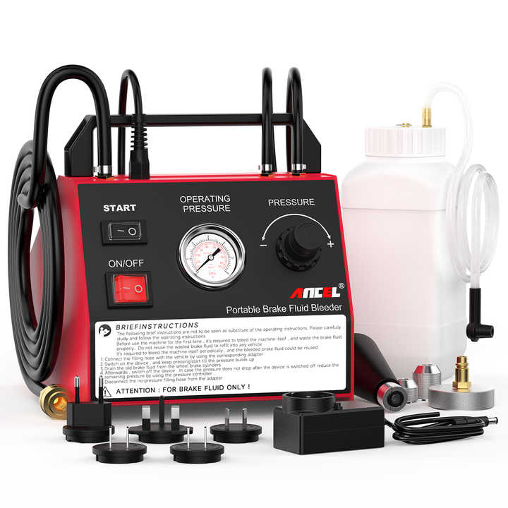 Car Brake Fluid Exchanger ANCEL BR2000 Automotive Brake Oil Fluid ...