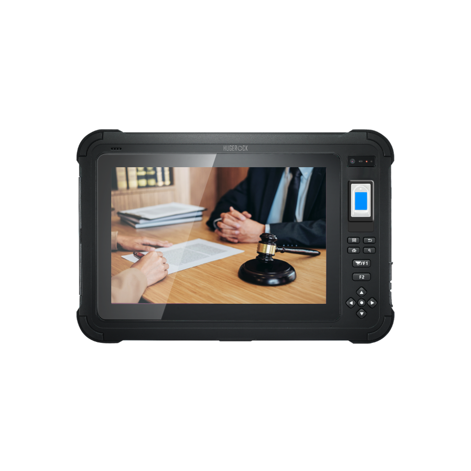 For HUGEROCK B101 Biometric Tablet Gsm 4G Wifi Android 1000nits NFC ...