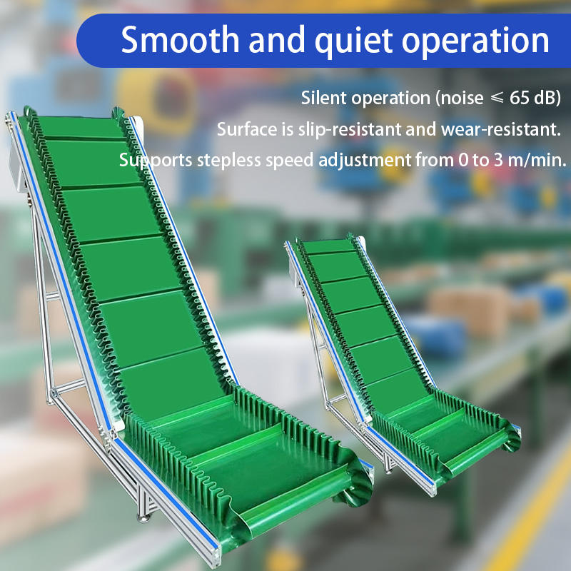 Industrial PVC Belt Conveyor for Food Assembly Line and Container ...