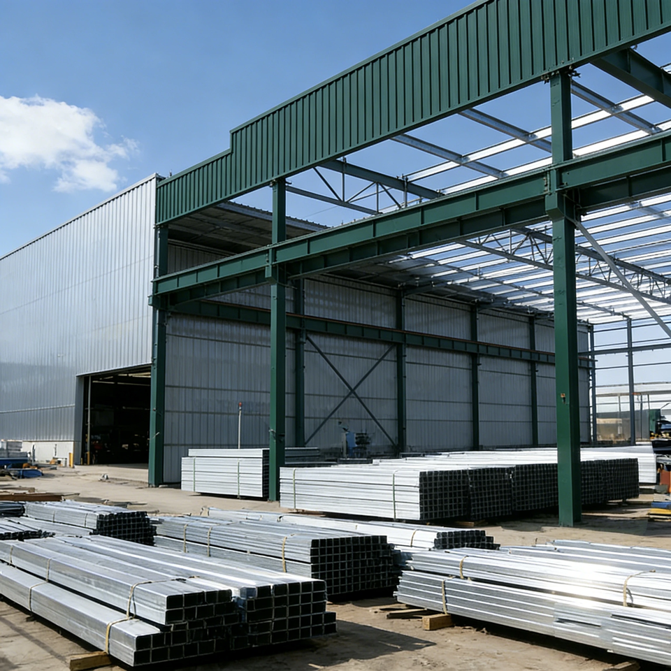 Prefabricated Steel Structure Warehouse Prefab Steel Building for ...