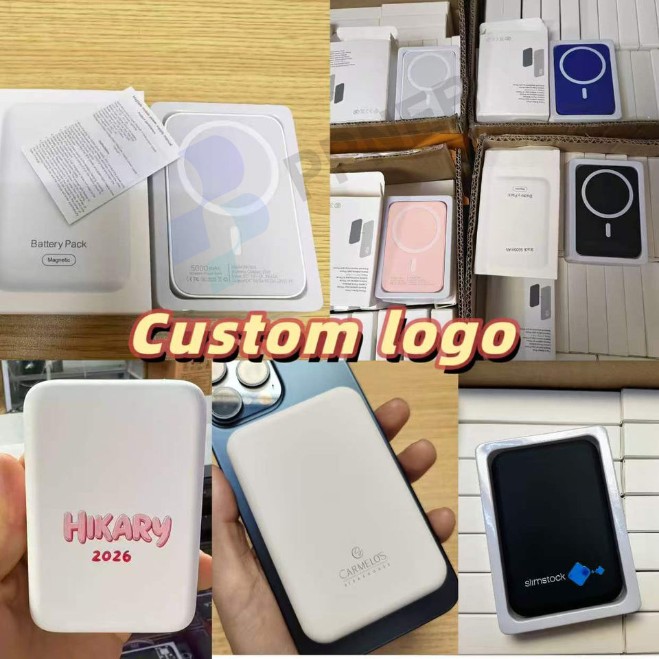 Trending Product 2026 Magnetic Wireless Power Bank 5000mah Backup ...