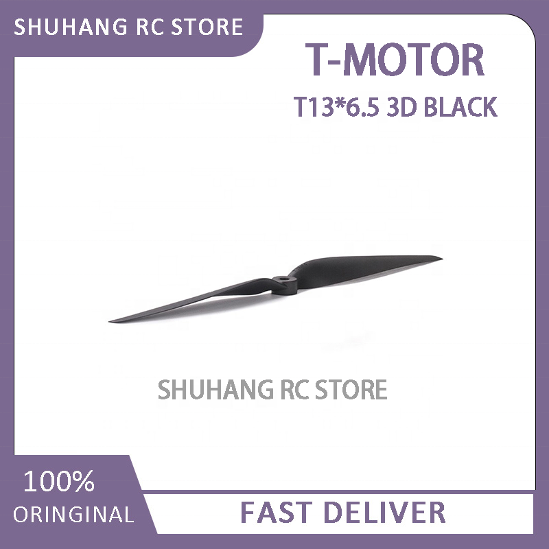 T-MOTOR T13*6.5 3D Black Outdoor Plane Polymer Material Propeller ...