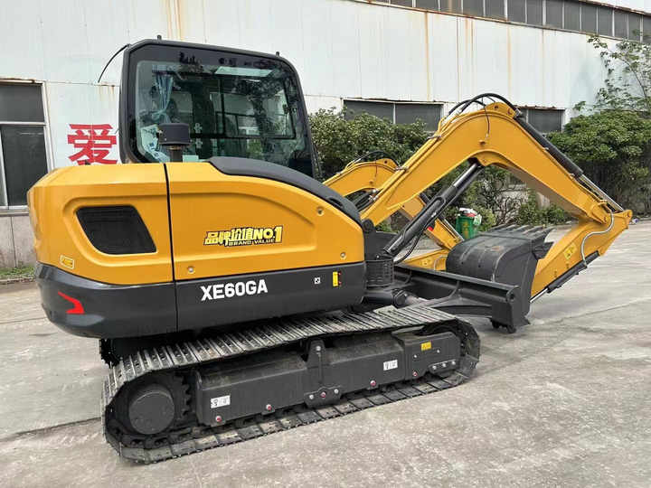 Mini Digging Machine XE60W 6 Ton Excavator with Wheel