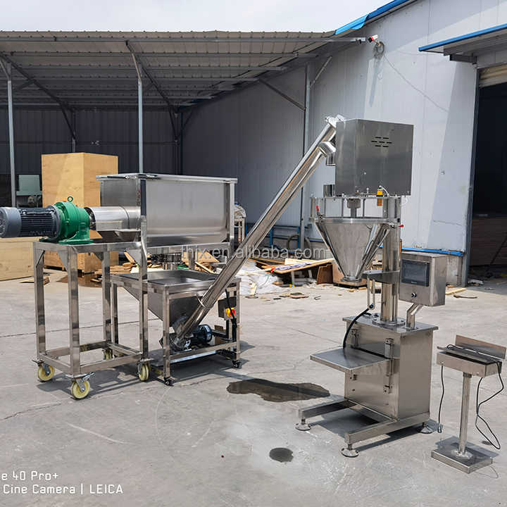 Automatic Milk Powder Corn Starch Flour Horizontal Ribbon Blender ...