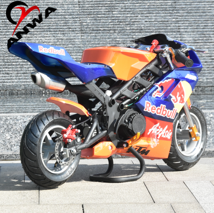 49cc Pocket Bike Mini Motorcycle for Kids 2 Stroke Minimoto Gas ...