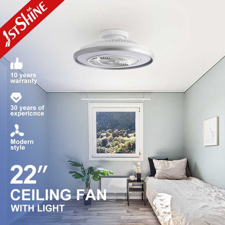1stshine Led Ceiling Fan High Airflow Wind Deflector Smart Ceiling Fan ...
