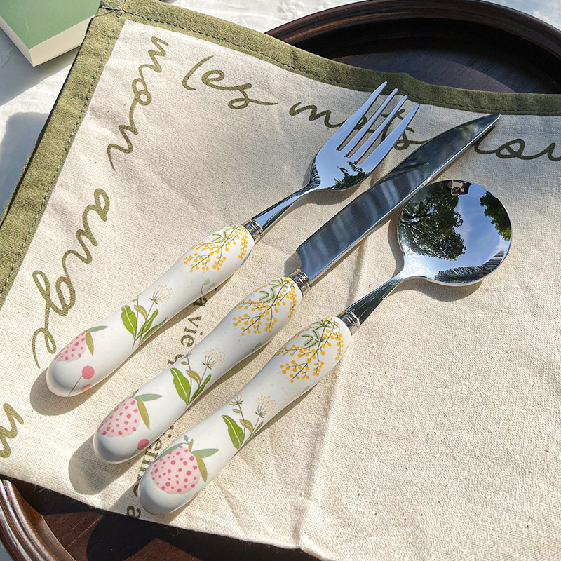 Floral Knife - Floral Cutlery Set 2025 New Design