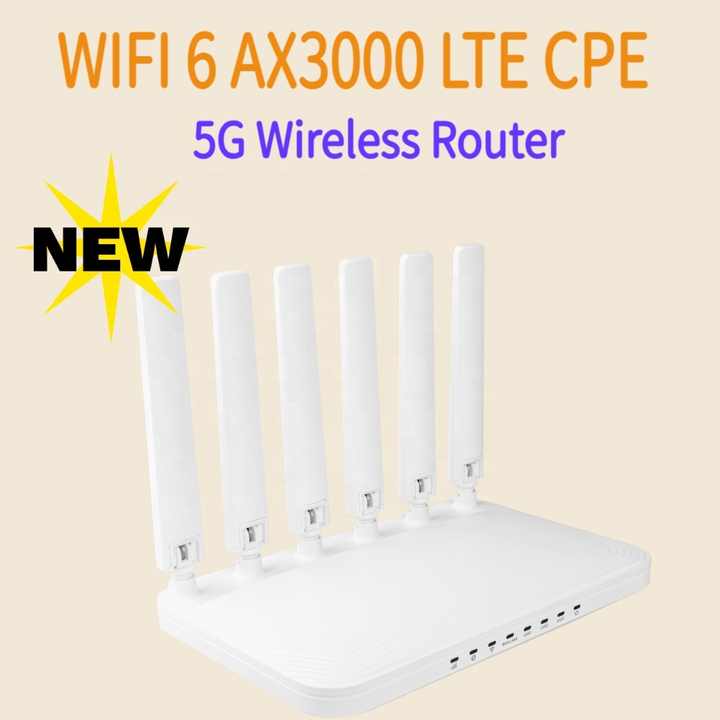 EU Modem Openwrt 4G/ 5G LTE CPE Sim Wireless Router AX3000