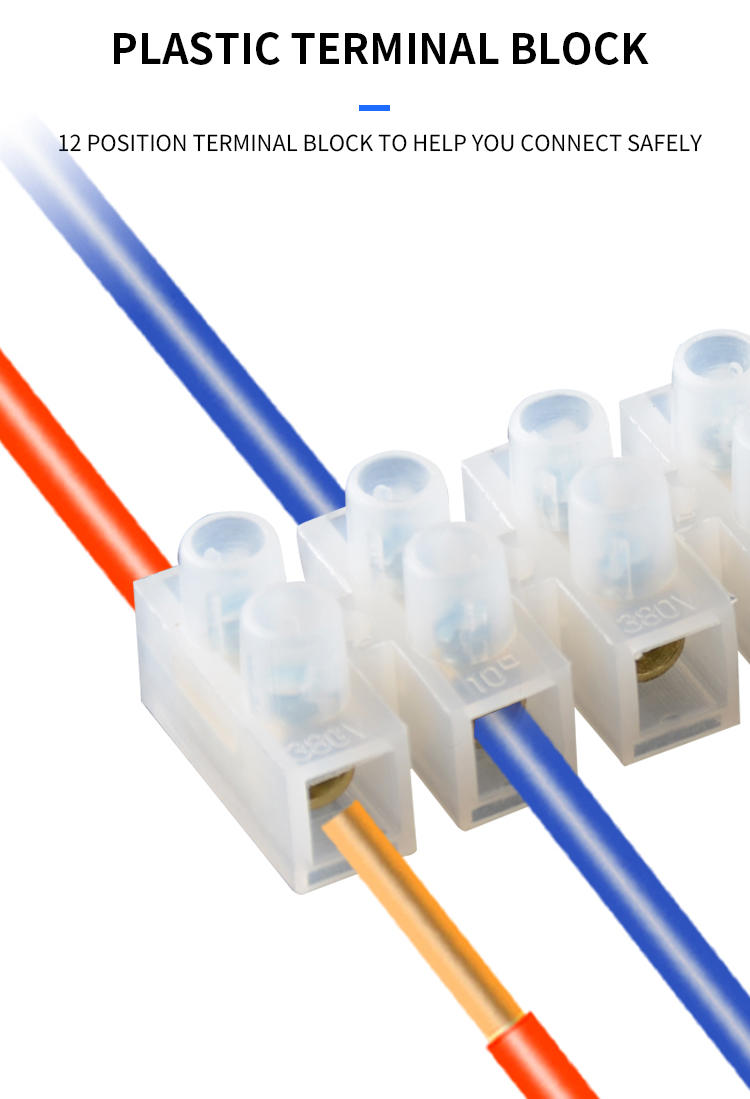 U Type Electrical 30 45 60 100 Amp Flexible PP Post Screw Chocolate ...